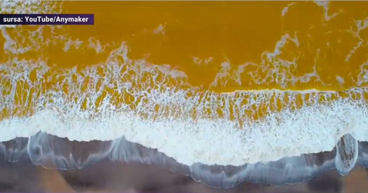 Marea Neagră a devenit galbenă