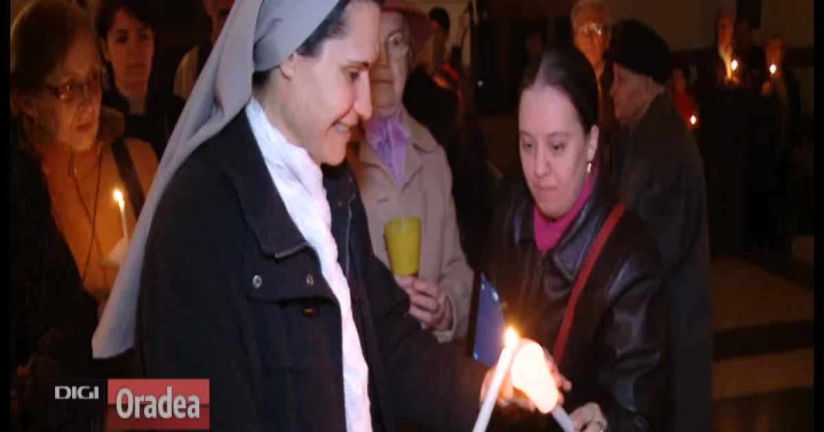 Bucuria Învierii Domnului a intrat în casele orădenilor | Digi24