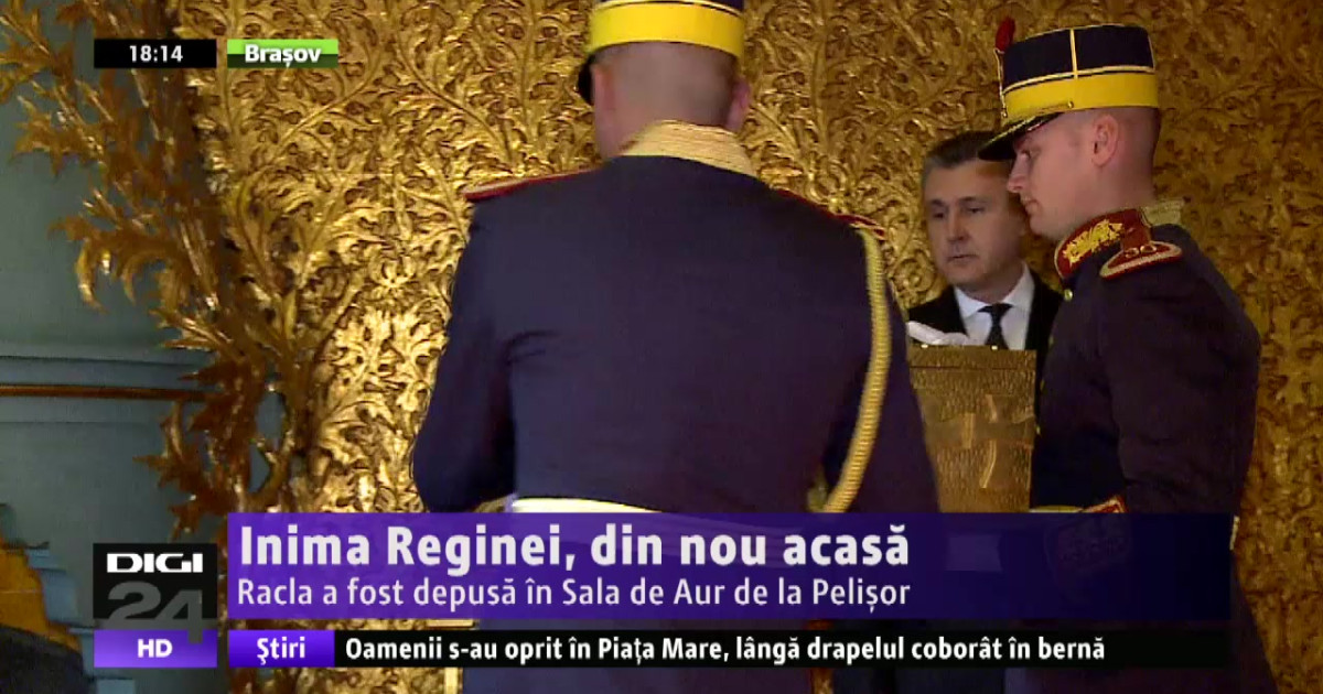 Inima Reginei Maria s-a întors la Pelișor | Digi24