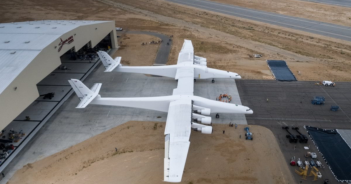 GALERIE FOTO. Încep primele teste cu cel mai mare avion din lume | Digi24