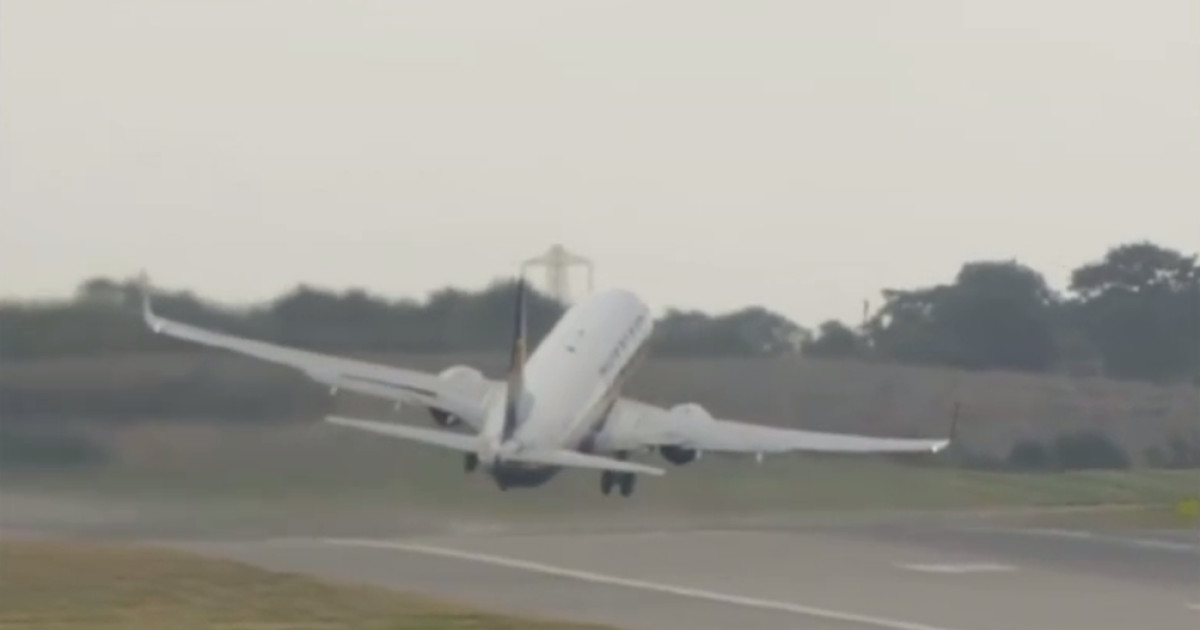 Video. Decolare dificilă a unui avion cu pasageri în Birmingham | Digi24