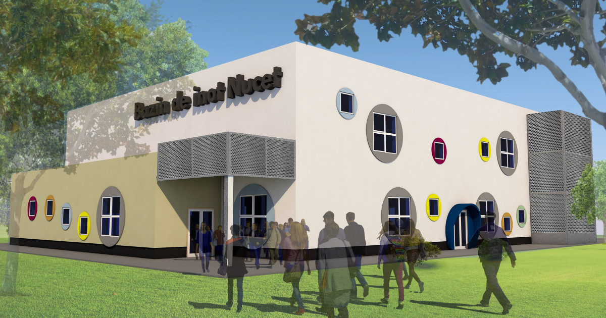 Contract semnat pentru bazinul didactic de înot pentru elevii din Nucet ...