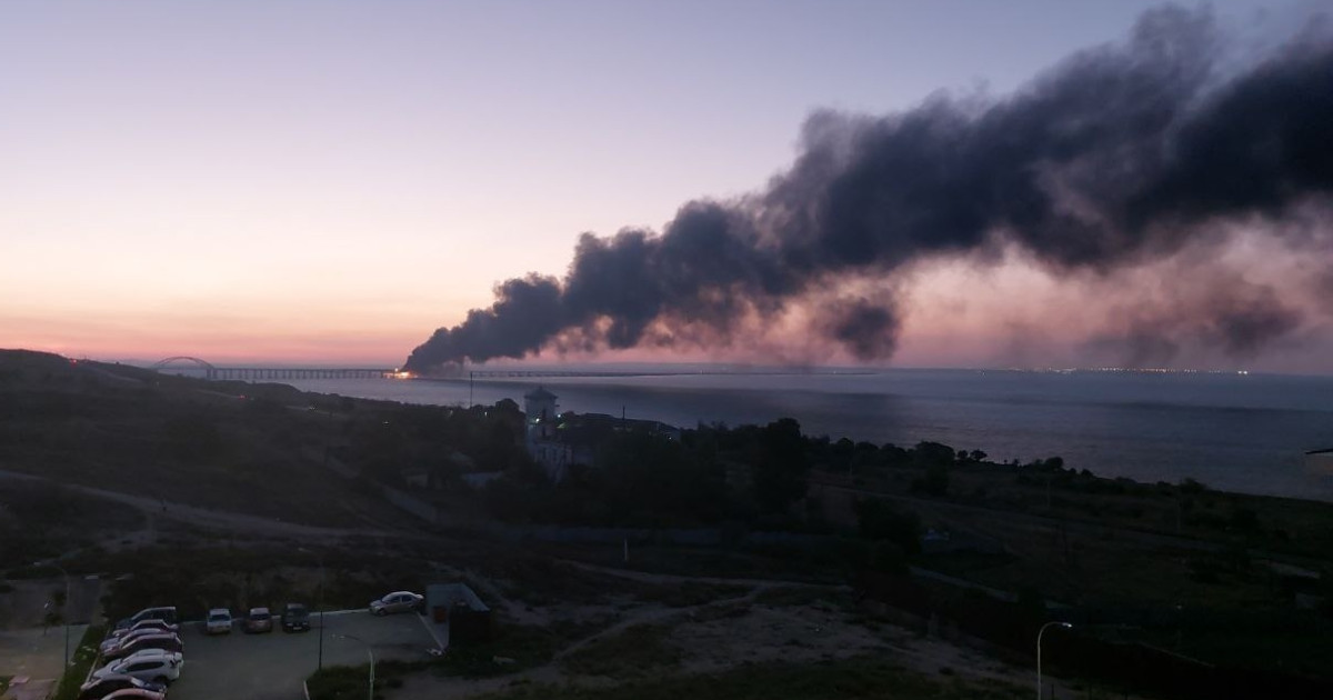 Explozii pe podul lui Putin, doi oameni au murit. Surse: A fost o ...