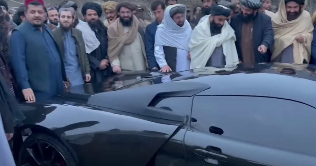 Talibanii se laudă cu primul supercar fabricat în Afganistan. Design ...