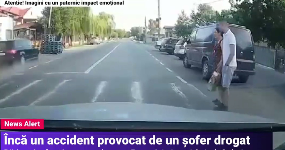 VIDEO. Încă un accident provocat de un șofer drogat. Bărbatul avea permisul suspendat | Digi24