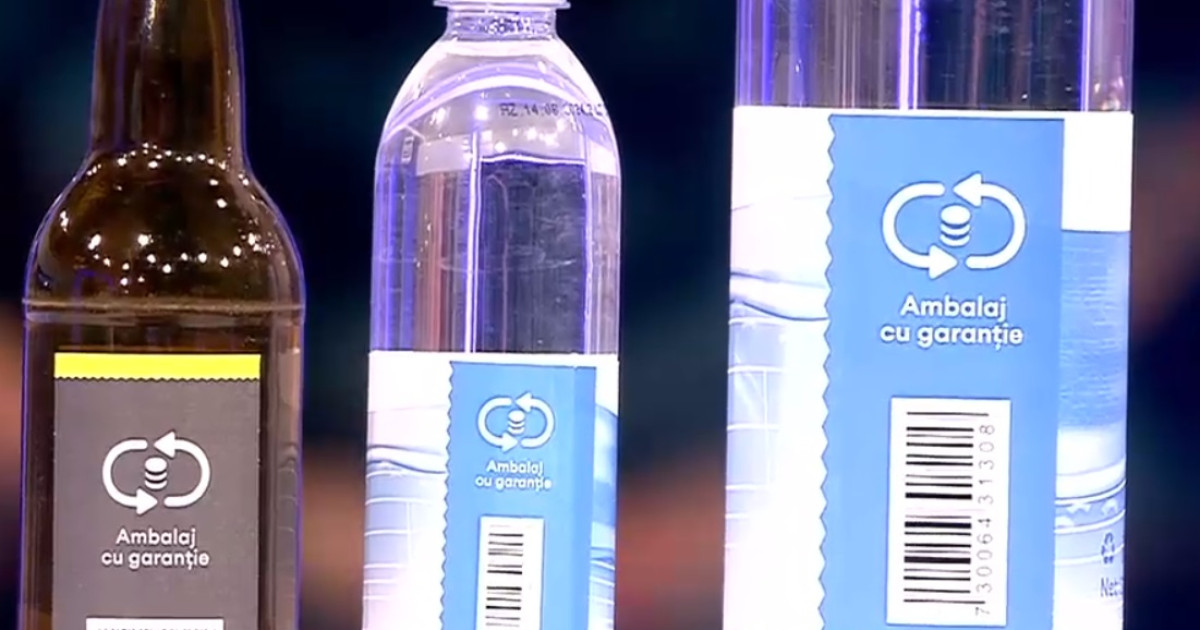 Cum va funcționa sistemul Garanție-Returnare. Ministrul Mediului a explicat cum putem primi ...