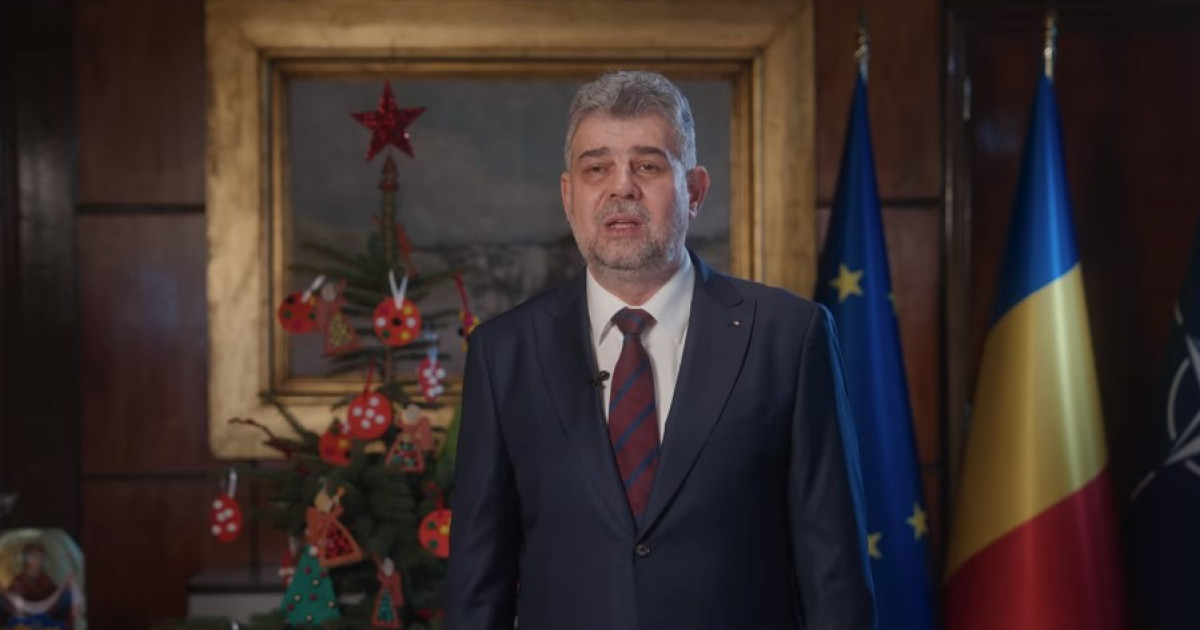 Mesajul lui Ciolacu de Crăciun: Îmbrăţişaţi alături de mine speranţa în ...