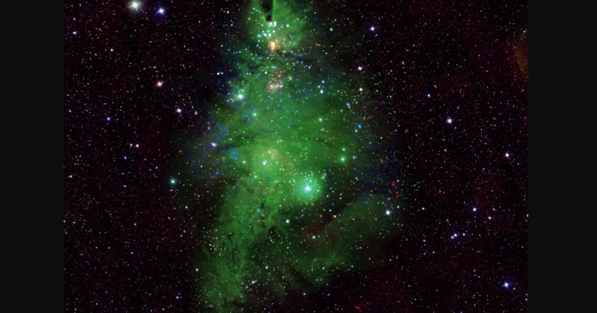 Și Calea Lactee s-a împodobit de Sărbători. NASA publică imagini cu ...