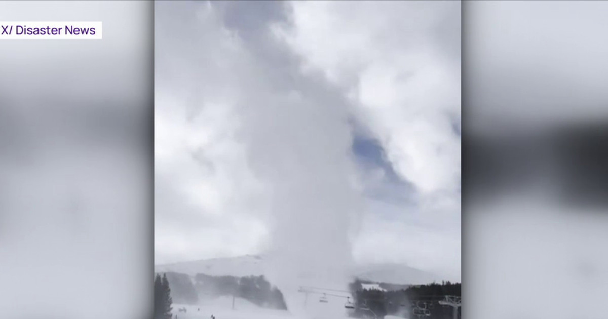 VIDEO. „Diavolul de zăpadă”. Un fenomen meteo neobișnuit a fost ...