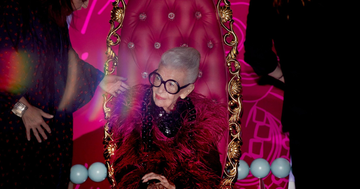 Iris Apfel, simbol al modei şi "starletă geriatrică", a murit la vârsta ...