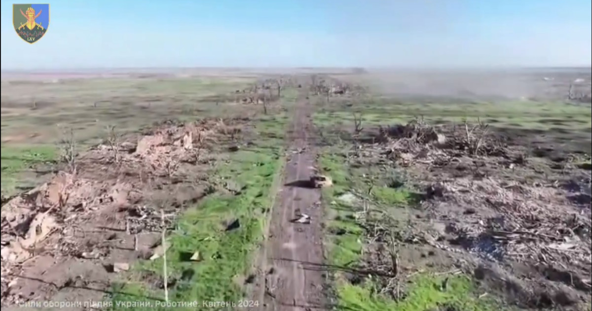 Imagini apocaliptice din Robotîne, localitatea din Ucraina distrusă ...