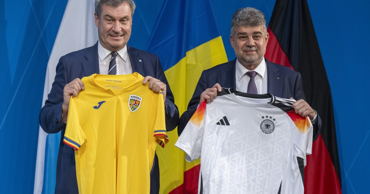 Ciolacu i-a dus premierului bavarez o ladă frigorifică cu mici și l-a ...