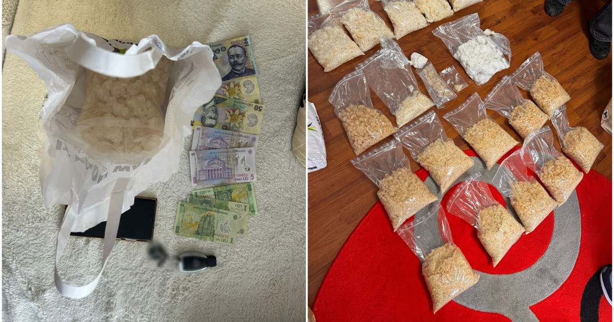 Traficant de droguri prins în flagrant când vindea 1,6 kilograme de ...