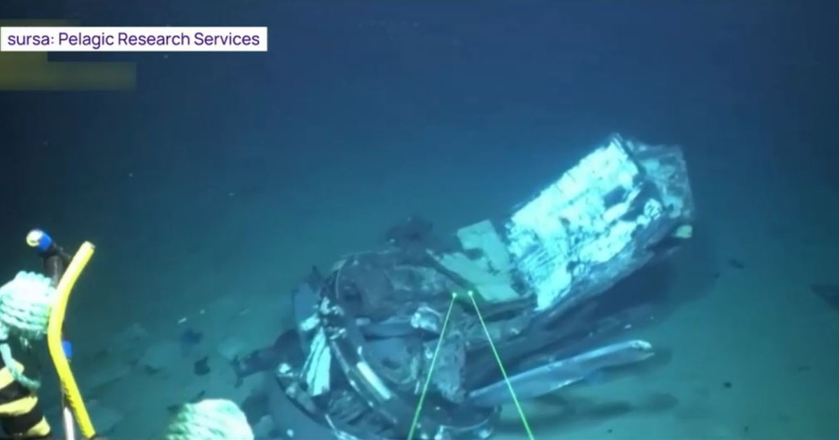 VIDEO Imagini cu recuperarea epavei Titan de pe fundul oceanului ...