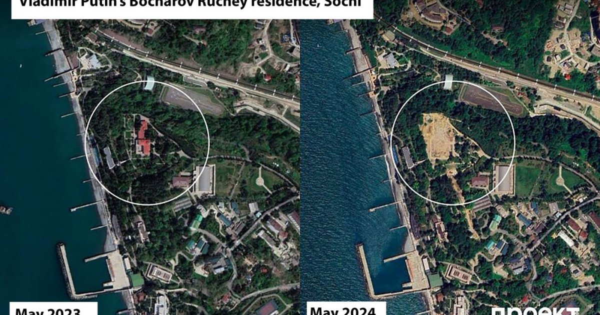 Speriat de dronele ucrainene, Putin și-a demolat casa de vacanță ...