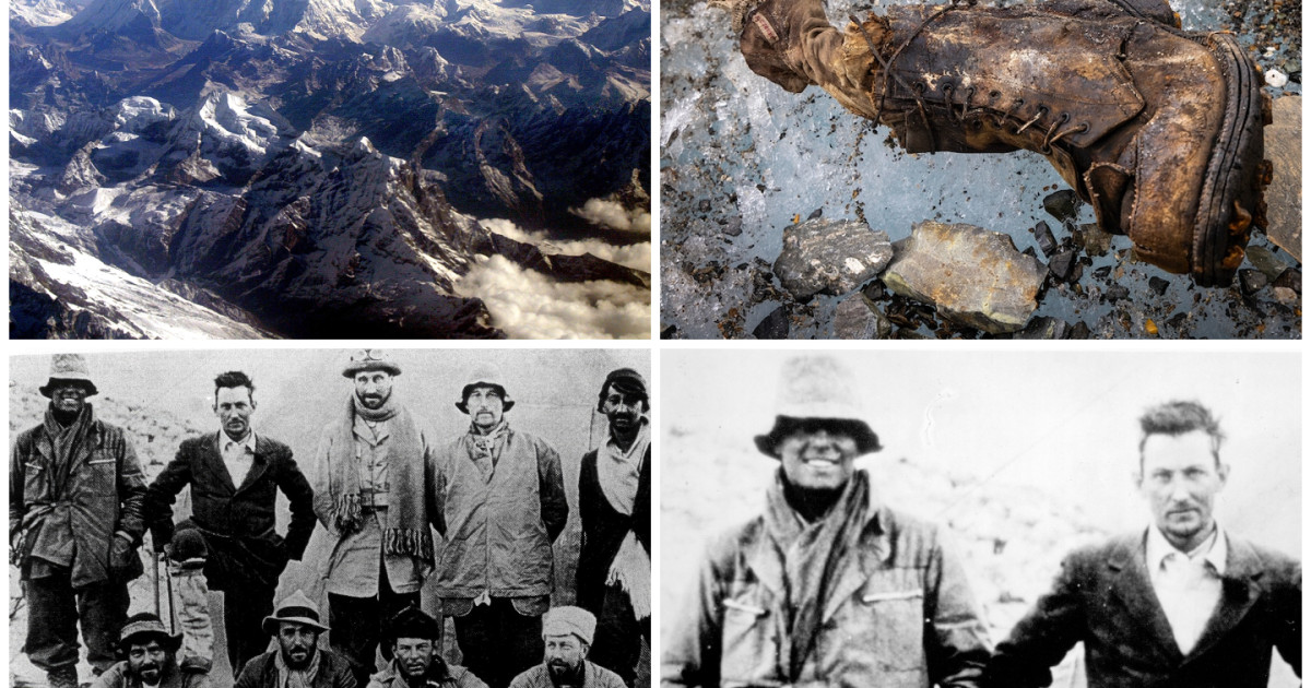 Piciorul alpinistului Sandy Irvine, dispărut acum 100 de ani, a fost ...