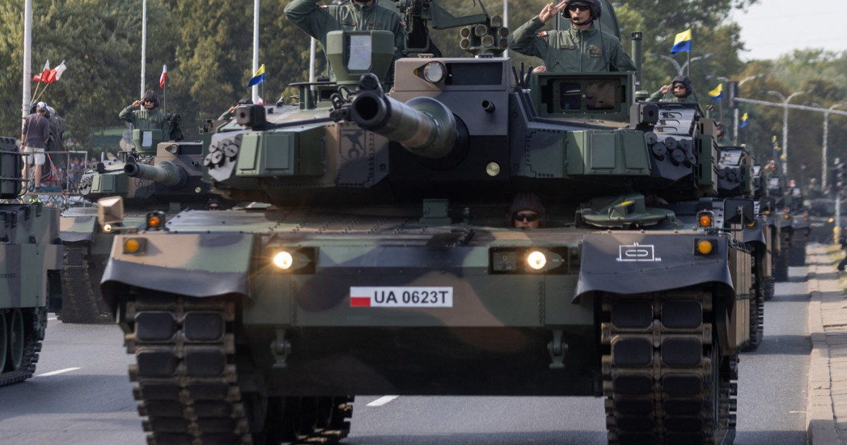 Polonia și-a desfășurat cele mai moderne tancuri K2 Black Panther în ...