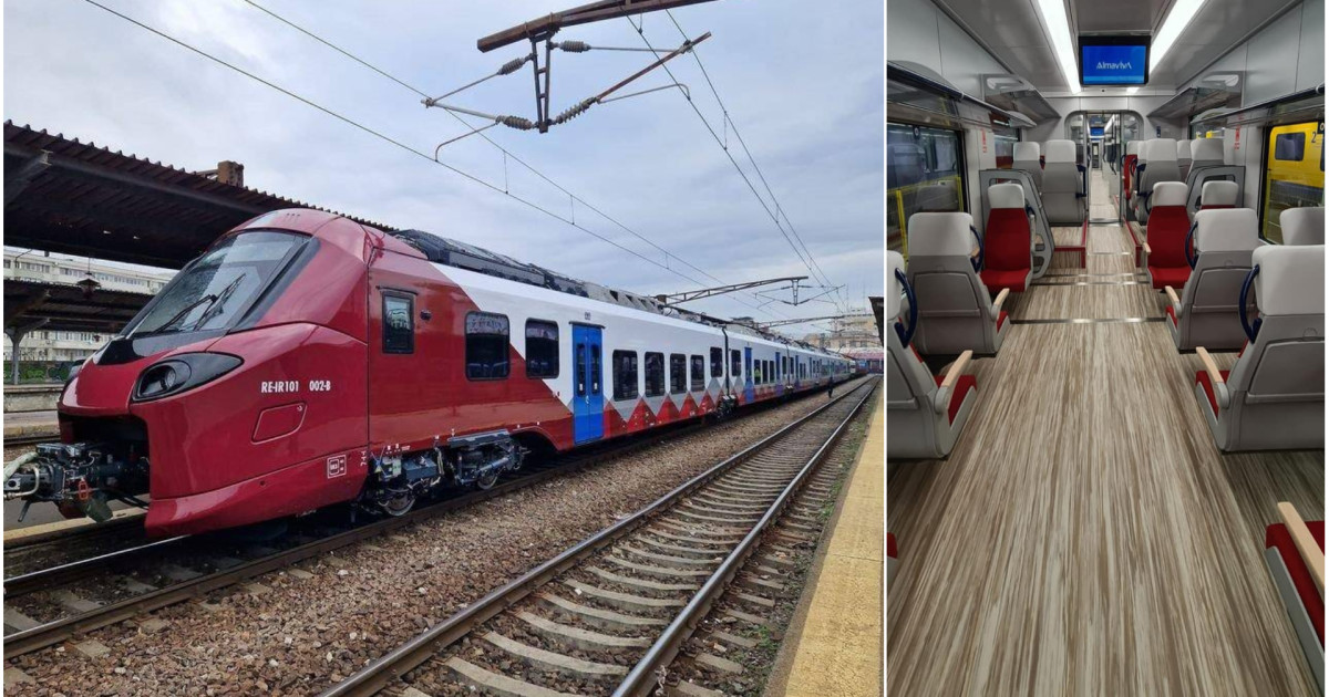 CFR Călători introduce în circulație primul tren electric nou, Alstom ...