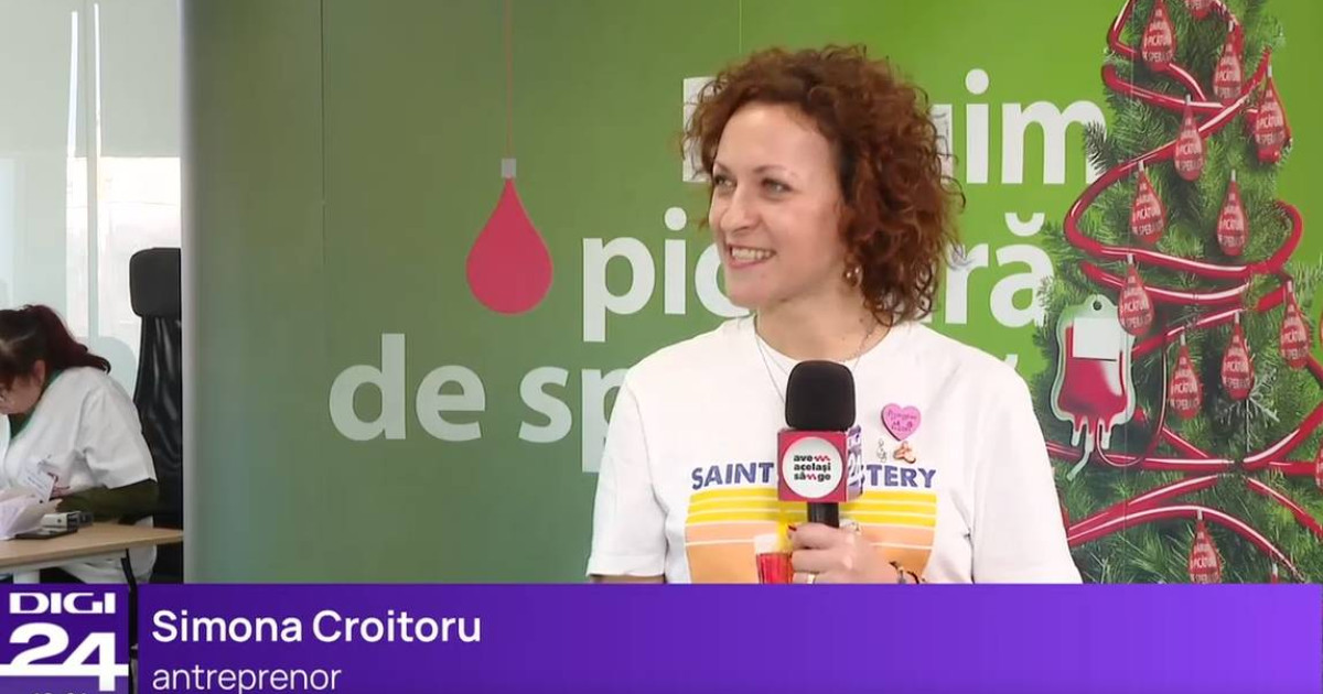 Simona Croitoru, antreprenor: Într-adevăr, dacă donăm sânge și ne ...