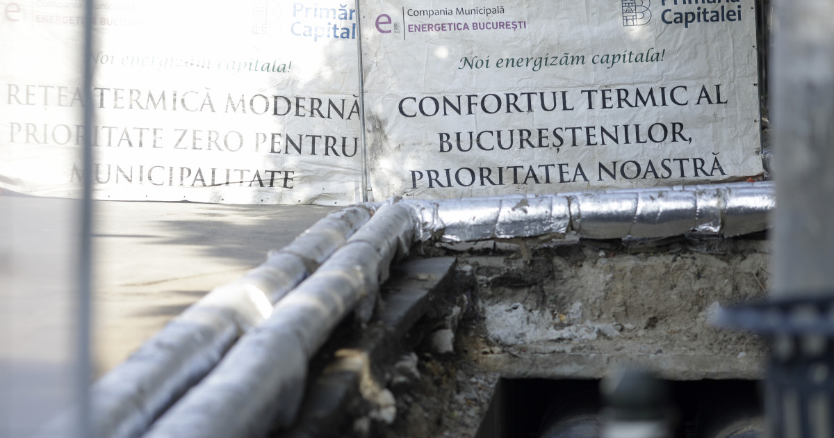 Noi reparații la rețeaua de termoficare din București: peste 400 de ...