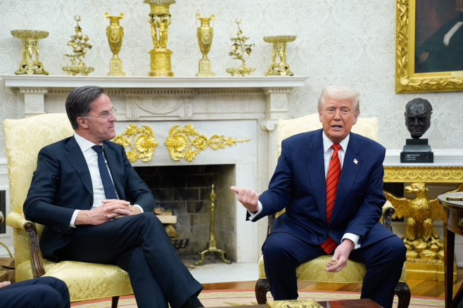 Galerie foto: Mark Rutte, primit la Casa Albă: Donald Trump l-a lăudat ...