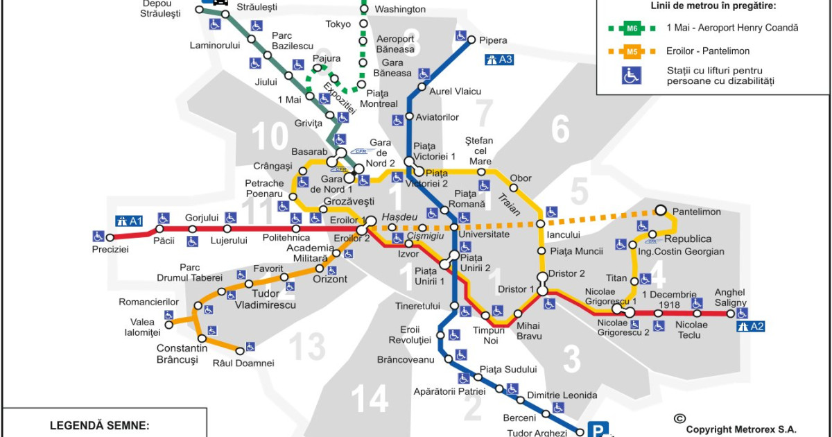 Metrorex a semnat contractul pentru începerea lucrărilor la Magistrala 6. Când se va circula cu ...
