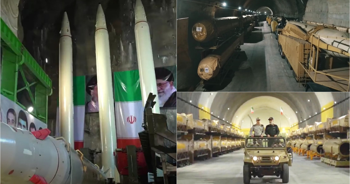 „Orașul rachetelor”: Iranul a publicat imagini noi cu un uriaș complex ...