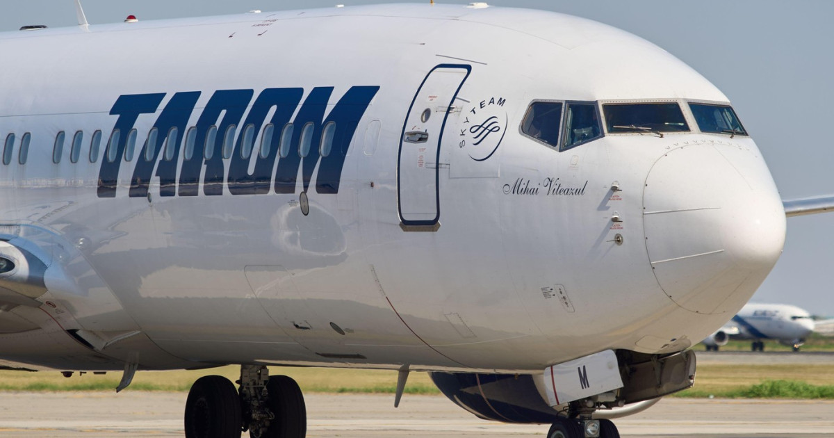 O aeronavă Tarom a decis întreruperea decolării din cauza unei probleme ...