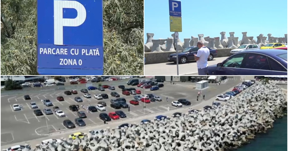 Început de sezon cu tarife de parcare de patru ori mai mari, pe litoral ...
