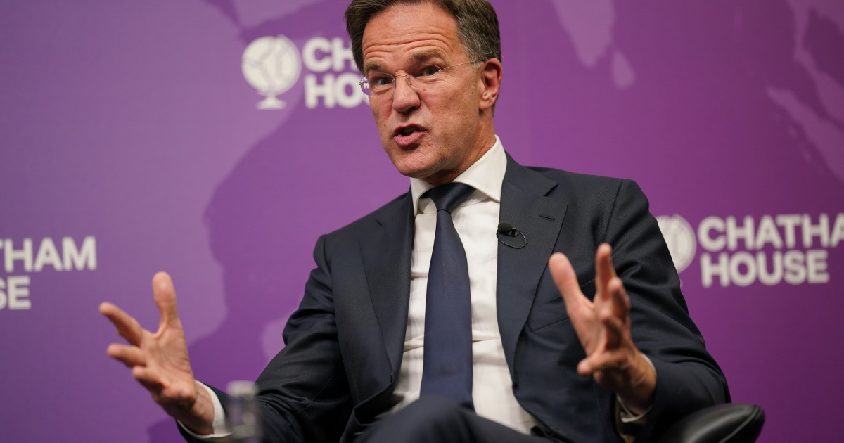 Mark Rutte: „Rusia produce în trei luni ceea ce produce NATO într-un an ...