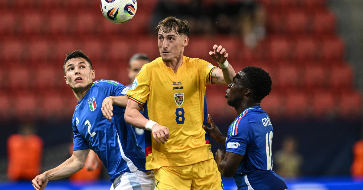 Euro 2025 U21 Italia – România, rezultat final: 1 - 0. „Tricolorii mici ...
