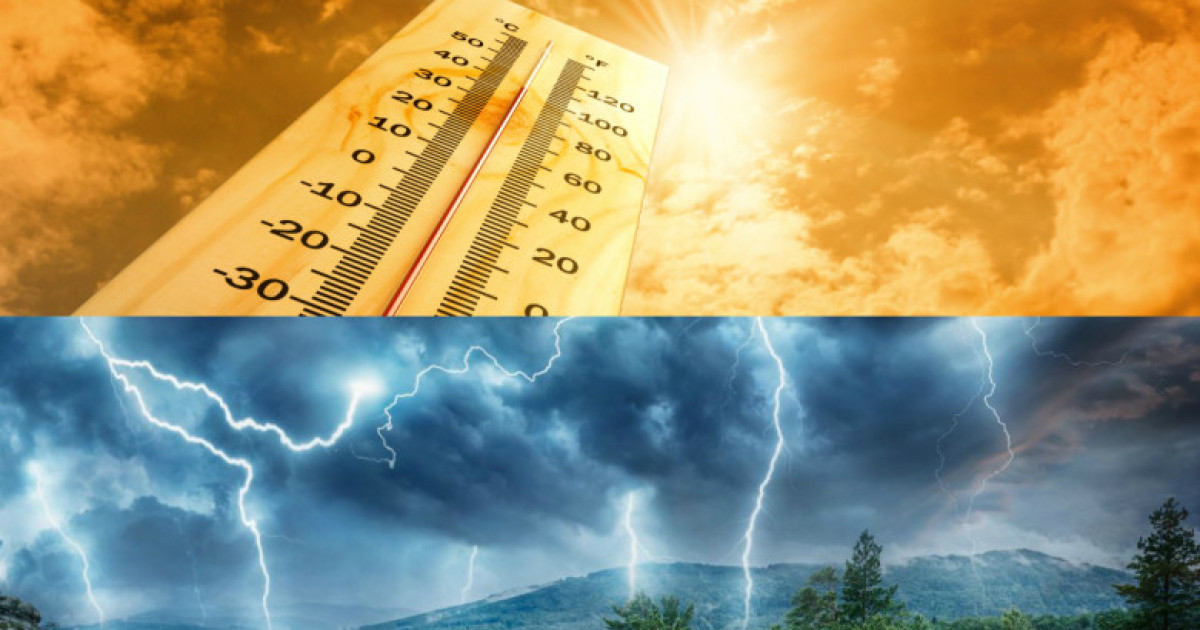 HARTĂ Peste jumătate de țară, sub cod galben de furtuni. Meteorologii ...