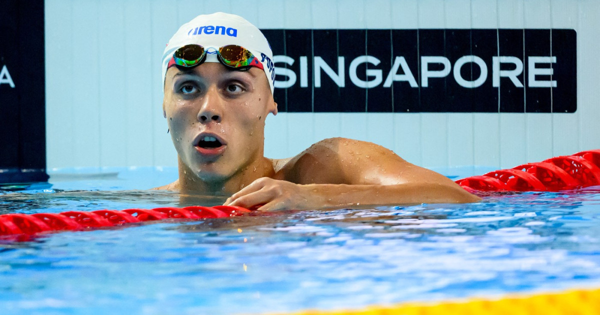 David Popovici, campion mondial la 200 de metri liber