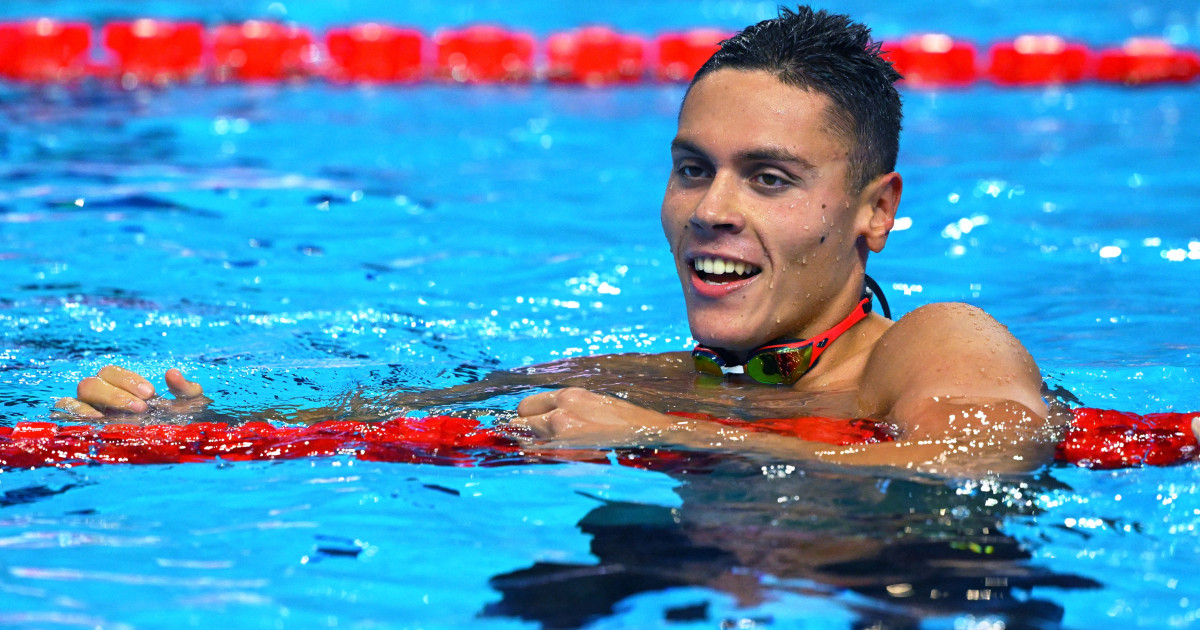 David Popovici s-a calificat în finala la 100 m liber, cu al doilea timp, la Mondialele din ...