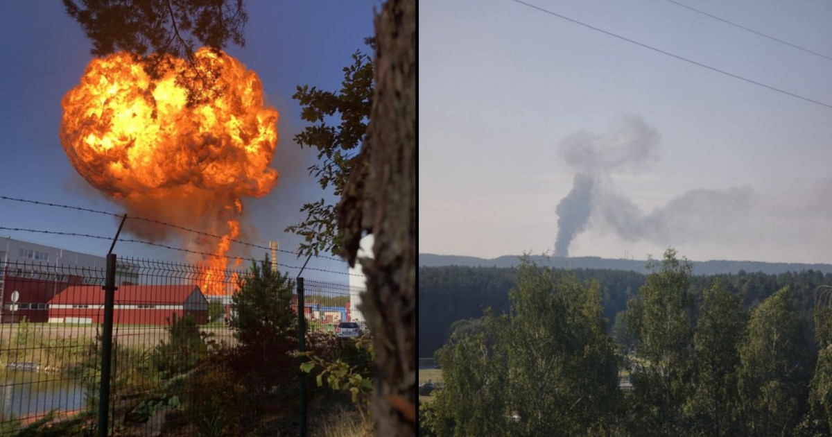 Explozii puternice la Vilnius: mai multe vagoane de tren cu gaz ...