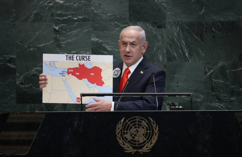 Netanyahu a susținut un discurs „istoric” la ONU, transmis prin ...