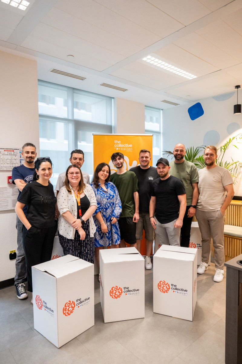 (P) The Collective – Un an de voluntariat cu impact la Kaizen Gaming | Digi24