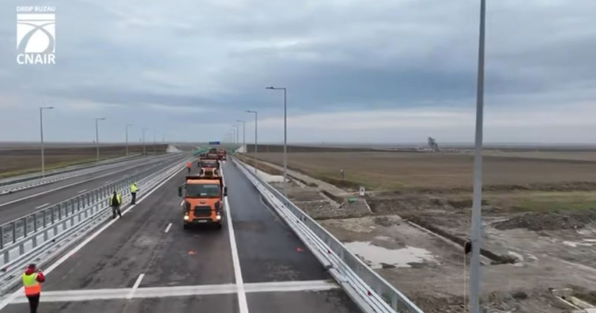 Un nou lot al Autostrăzii A7 Ploieşti - Buzău va fi deschis circulației. Când va începe recepția ...