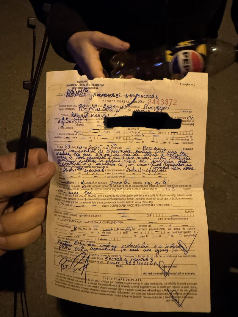 Organizatorul marșului de comemorare Colectiv, amendat cu 3.000 lei. „Orice faptă bună e ...