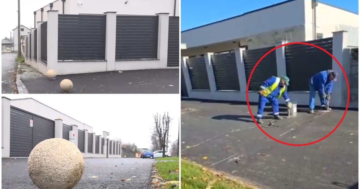O familie din Galați s-a făcut stăpână pe trotuar, cu girul primăriei ...