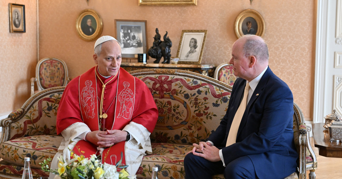 Papa Leon al XIV-lea la Monaco: întâmpinat de Prințul Albert și ...