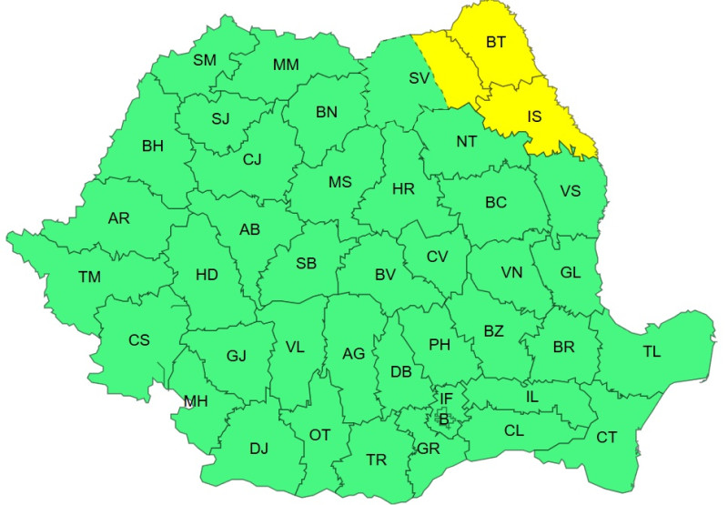 Alerte de vreme rea: ANM a emis cod galben de furtuni, vijelii și vânt ...