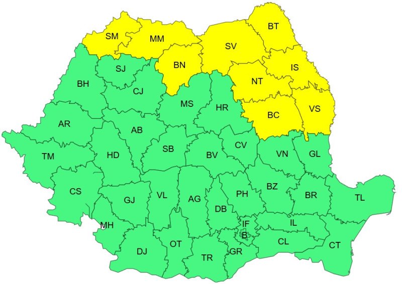 Alerte de vreme rea: ANM a emis cod galben de furtuni, vijelii și vânt ...