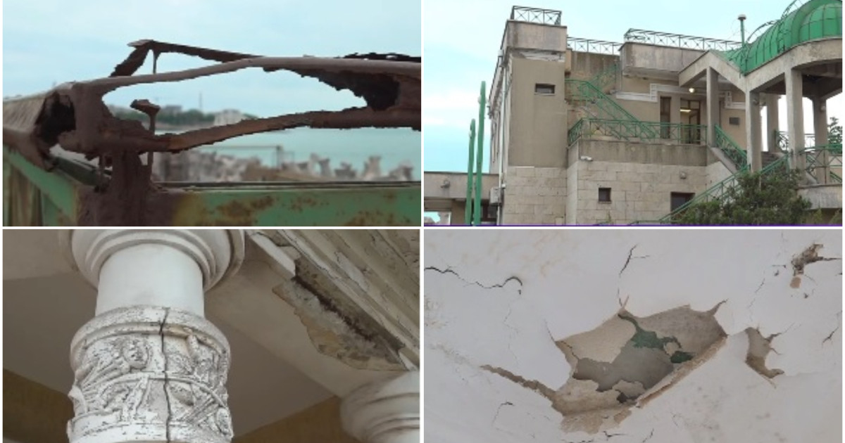 Cuibul Reginei, clădirea-simbol de la malul mării care zace în uitare ...