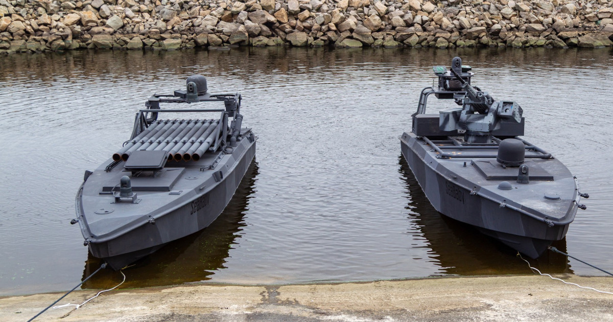 Galerie foto: Ce drone navale deține Ucraina: MAGURA și Sea Baby. La ce ...