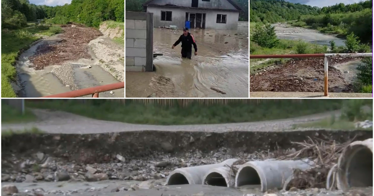 Prăpăd în zeci de localități din România după ploile de ieri: imagini ...