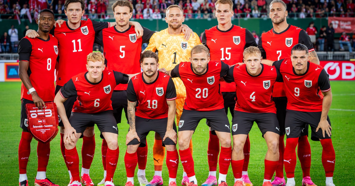 Lotul Austriei la Campionatul Mondial de Fotbal 2026. A refuzat România ...