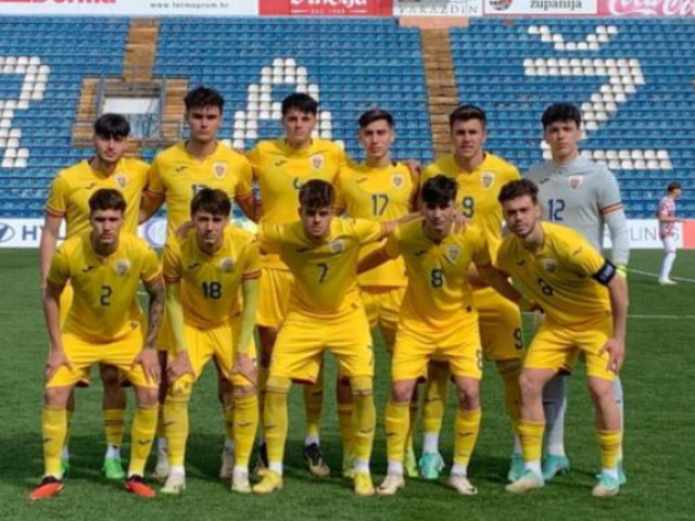 România U19 - Croația U19 1-0. ”Tricolorii” au câștigat, dar au ratat calificarea la EURO