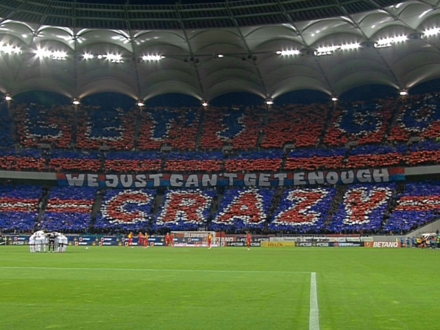 Foto | Spectacol în peluză, la FCSB - Rapid! ”Cea mai frumoasă ...