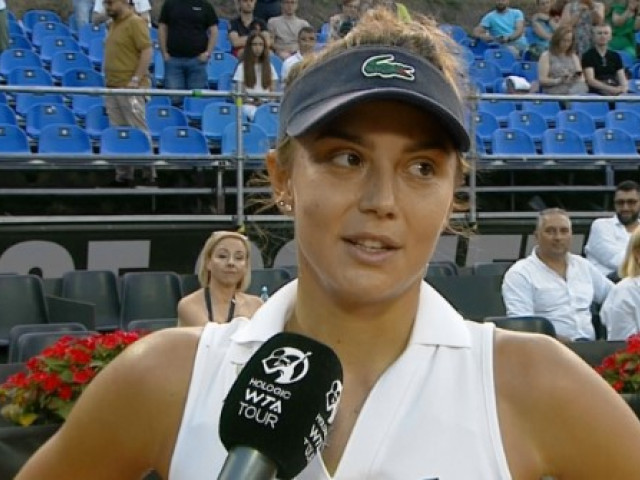 Video | Gabriela Ruse - Jaqueline Cristian 4-6, 7-6 (7-1), 2-6. Jaqueline s-a calificat în ...